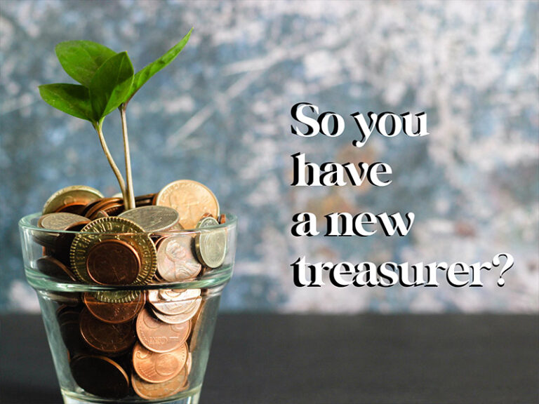 So You Have a New Treasurer? – Rocky Mountain District